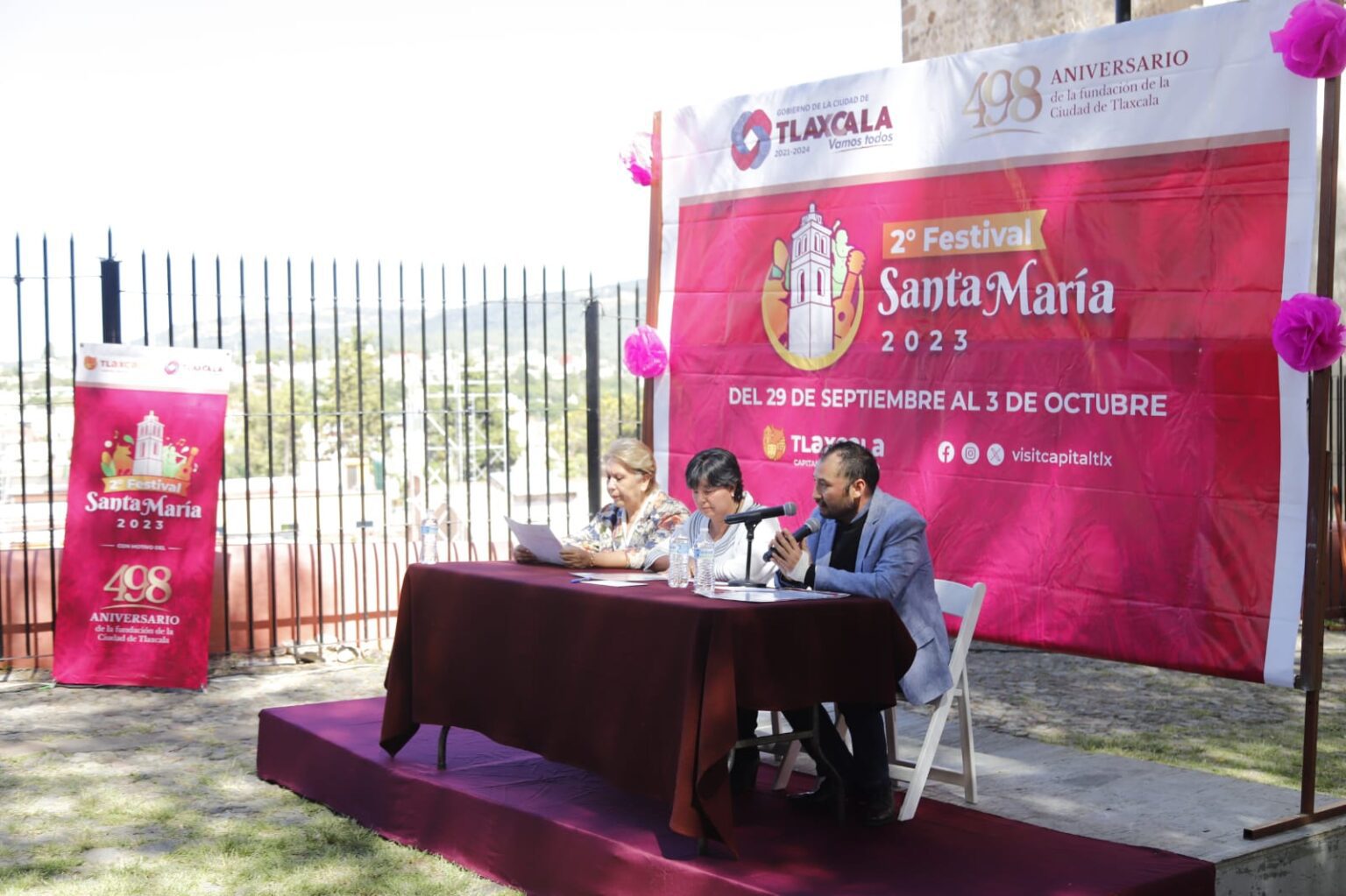 Anuncian segunda edición de festival Santa María en Tlaxcala Capital.