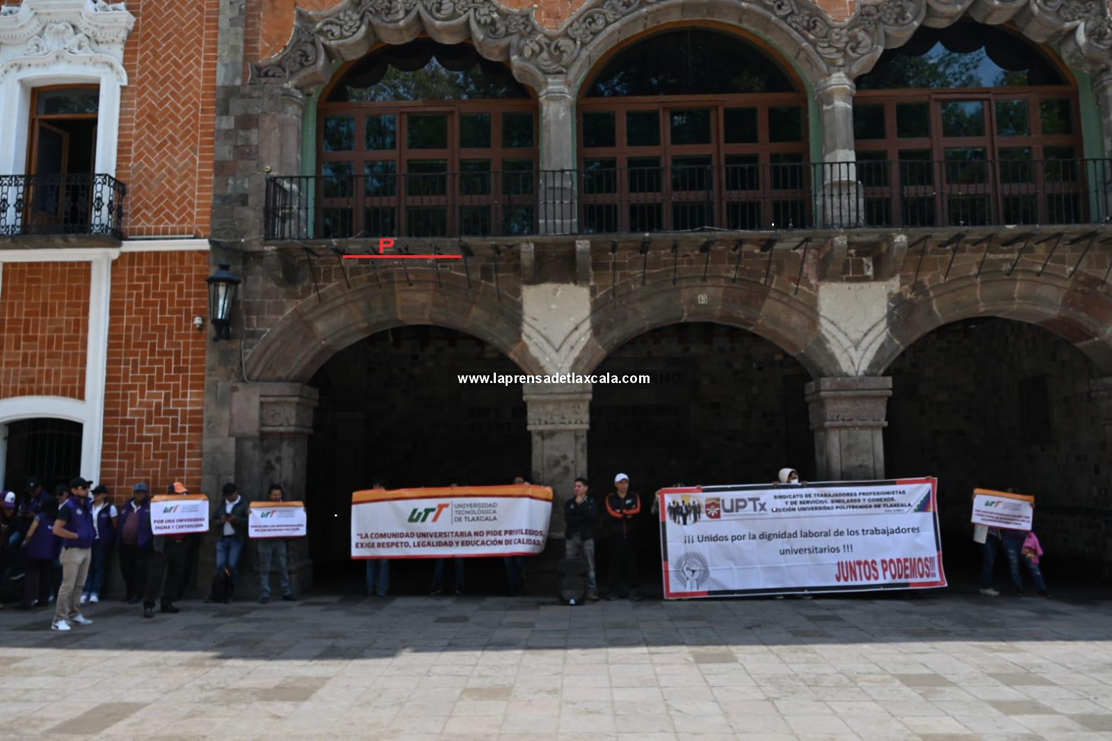 Trabajadores de la UTT marchan en Tlaxcala; exigen respeto laboral ...
